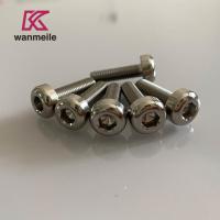 China M7x25 Gr5 Titanium Screws Ti6AL4V Button Head Titanium Bolt For Motorcycle for sale