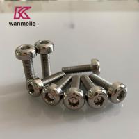 China M7x25 Gr5 Titanium Screws Ti6AL4V Button Head Titanium Bolt For Motorcycle for sale