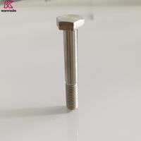 China Titanium GR2 GR5 Hex Head Bolts Hexagon Cap Screws DIN 933 M5 M6 M8 M36 for sale