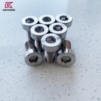 China grade 2 grade 5 custom titanium bolts UNF titanium screws with competitive price for sale