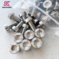 China grade 2 grade 5 custom titanium bolts UNF titanium screws with competitive price for sale