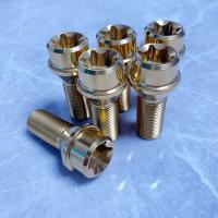 China gr5 Ti6al4v M14 M12 Titanium lug bolt torx key for car durable for sale