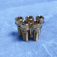 China gr5 Ti6al4v M14 M12 Titanium lug bolt torx key for car durable for sale