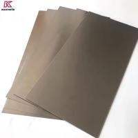 China Titanium Sheet 0.5mm 1.0mm Titanium Grade 5 Grade 2 Titanium Plate Price Per Kg for sale