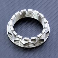 China Titanium Rear Axle Flange Nuts M16 M18 M20 Titanium Rear Wheel Axle Nut For Motorcycle for sale