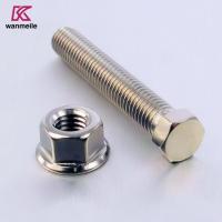 China Gr5 Ti6al4v Titanium Alloy Axle Chain Adjuster Bolt Hex Bolt Nut For Motorcycle for sale