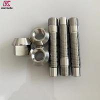 China custom Gr5 Ti6al4v m12 m14 titanium wheel stud with nut for Auto for sale