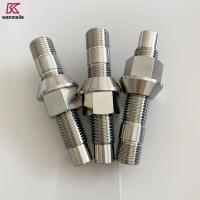 China custom Gr5 Ti6al4v m12 m14 titanium wheel stud with nut for Auto for sale