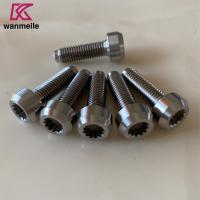 China Ti6al4v titanium BBS Split Rim Bolts m7 24.5mm with high strength for sale