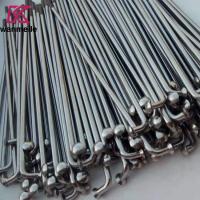China Titanium Spoke 14g J Shape And Straight Size Factory Price For Bike Part for sale