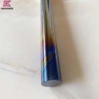 China Timascus Mokuti Titanium Damascus Rod Timascus Rod 30mm Diameter for sale
