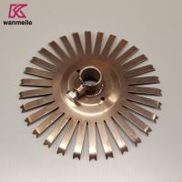 China Titanium Disc Rack With Spline and Hook for Aluminum Anodizing for sale