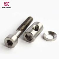 China gr5 Titanium seatpost fixing bolt for bicycle titanium alloy screw for sale