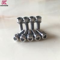 China Ti6al4v M5 M6 20mm Titanium Screw Oli Slick Titanium Bolt For Bike for sale