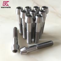 China Gr2 Gr5 Ti6al4v Titanium Socket Head Cap Screw With High Corrosion Resistance for sale