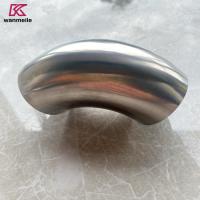 China Gr2 OD38mm OD57mm Welded Titanium Elbow For Chemical Industry for sale