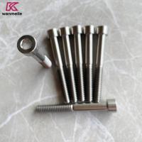 China Gr2 Gr5 Ti6al4v UNF UNC Thread Titanium Bolts With High Corrosion Resistance for sale