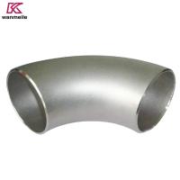 China Gr2 Titanium 90 Degree Titanium Elbow For Exhaust , Titanium Pipe Elbow Fittings for sale