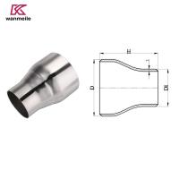 China 1.2mm Thickness ASME B16.9 Gr2 Wpt2 Titanium Reducer Pipe Fittings Top-Notch for sale