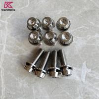 China Grade 2 Grade 5 Custom Titanium T25 Torx Key Screws With Titanium Gr2 Gr5 Gr12 for sale