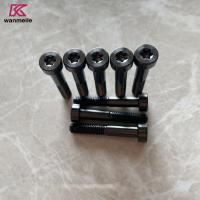 China Grade 2 Grade 5 Custom Titanium T25 Torx Key Bolt With Black And Golden PVD Coating for sale