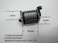 China Horizontal Counterclockwise Numbering Machine GTO46 GTO52 for sale