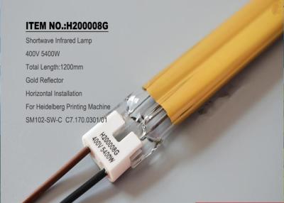 China C7.170.0301 Offset Printing Machine Spare Parts IR Tubes Halogen Quartz Lamp for sale