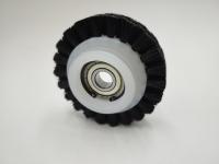 China Die Cutting Machine Brush Wheel Die Cutting Machine Parts Press Paper Wool Roller 81*27*12MM for sale