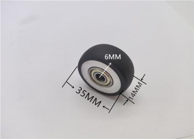 China Rubber Press Paper Wheel For Komori Printer Machine Parts 35*14*6MM for sale