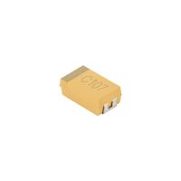 China Chip Low ESR Tantalum Capacitor SMD 100uF 10V 6032 C CASE for Colour TV Sets for sale