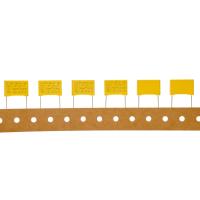 China Safety Film 0.1uF 275vac Mkp X2 Capacitor P10 P15 Taped For EMI Filtering for sale