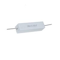 China SQP Wirewound Ceramic Cement Resistor Axial Horizontal 20W 3.3Ω 33Ω 5% for sale