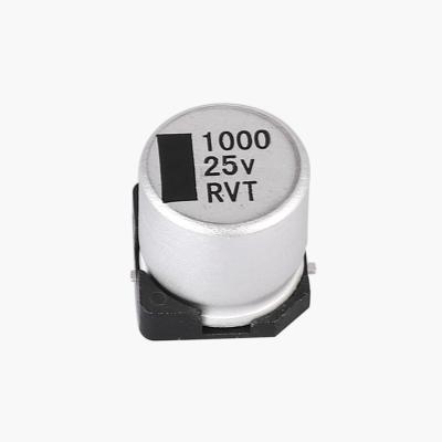 China SMD Aluminum Electrolytic Capacitor SMT 1000uF 25V 20% 12.5*13.5 for sale