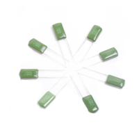 China CL11 Polyester Inductive Foil Film Capacitor Green Mylar Capacitor 392J1200V for sale