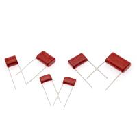 China 250VDC 10uF Polyester Metallized Film Capacitor Small Volume for sale