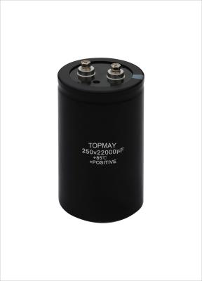 China 250V 22000UF Aluminum Electrolytic Capacitor  90*157mm Screw Terminal for sale