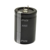 China 820uF 250V Aluminum Electrolytic Capacitor 105C Snap-in 35x35 30x45 2000hour 3000hours for sale