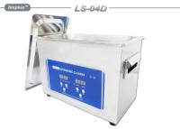 China Durable 4L Table Top Ultrasonic Cleaner With Industrial Transducers for sale