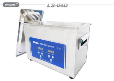 China Durable 4L Table Top Ultrasonic Cleaner With Industrial Transducers for sale