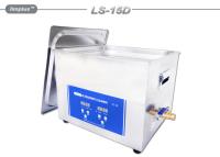 China 40kHz Motorcycle Radiators Ultrasonic Cleaner Carburetor 15L Table Top Remove Dirt for sale