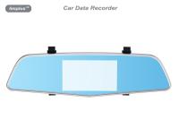 China 4.3 Inch HDMI Car Data Recorder With Double Camera Back Mirror for sale