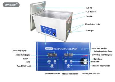 China Ultrasonic Jewelry Cleaner 15L for sale