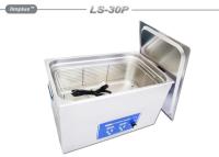 China Laboratory Ultrasonic Cleaning Machine LS - 30P With Power Adjustable And Heater for sale
