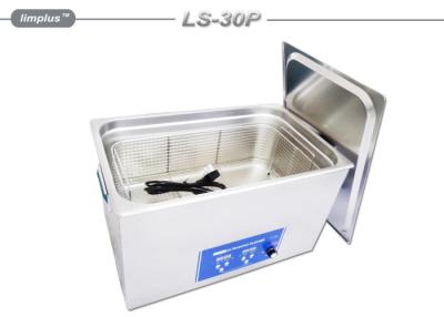 China Laboratory Ultrasonic Cleaning Machine LS - 30P With Power Adjustable And Heater for sale
