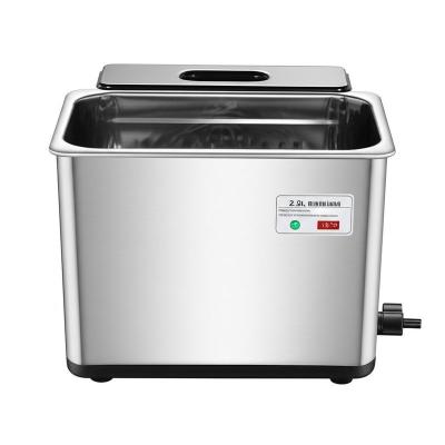 China 2.5L Cleaning Tank Capacity Tabletop Ultrasonic Cleanser Low Noise Level Offering Quiet Operation and Effective Cleaning for sale