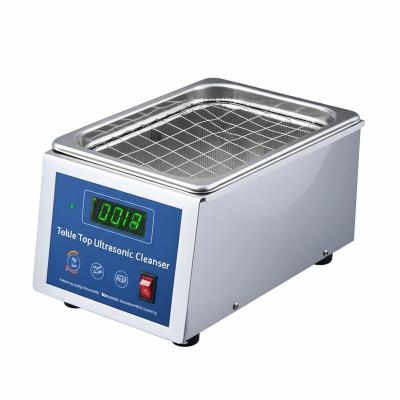 China Heating Setting 0-80 Degrees Table Top Ultrasonic Cleanser Featuring Safety Protection Suitable for Precision Component Cleaning for sale