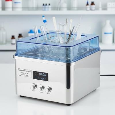 China 2.8kg Table Top Ultrasonic Cleaner Providing 180W Power Consumption Equipment for Cleaning Laboratory Glassware and Tools for sale