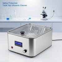 China Safety Protection Table Top Ultrasonic Cleaner Incorporating AC 110V 60Hz Power Supply and High Cleaning Effect for Medical Equipment for sale