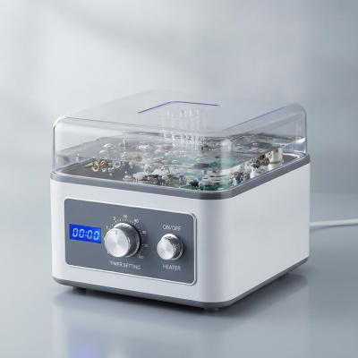 China Timer Setting 0-30min Tabletop Ultrasonic Cleanser Unit Size 280x180x200mm Designed for Cleaning of Small Parts and Components for sale