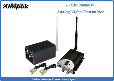 China Professional Wireless Video Transmitter 5KM with 2000mW Image Transmission for sale